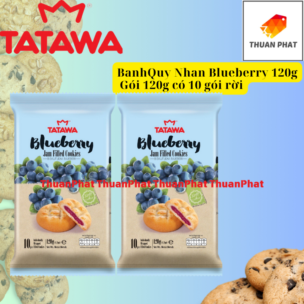 Tatawa Cookies with Blueberry Jam 120 grams - Package | Shopee Malaysia