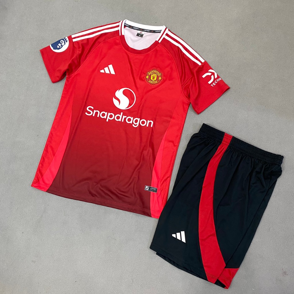 Red MU soccer suit at home 2025 JP-flag | Shopee Malaysia