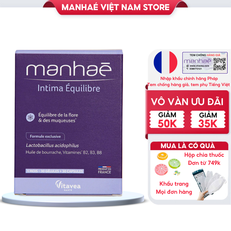 Manhae Intima Gynecological Probiotics Probiotics Probiotics Supplement ...