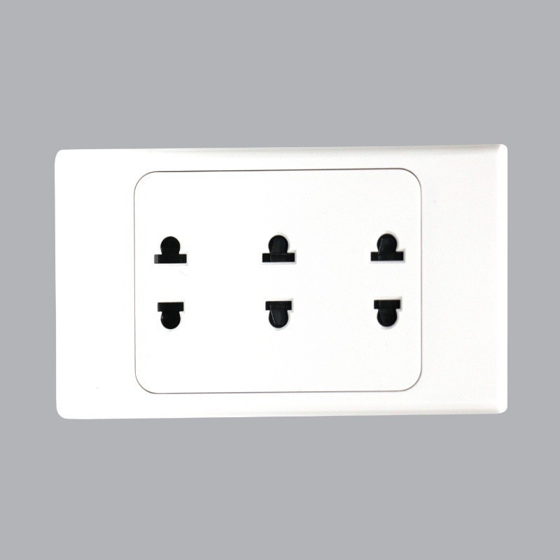 2-pin, 3-Pin MPE Genuine Recessed Wall Socket Super Load 16A-220V ...