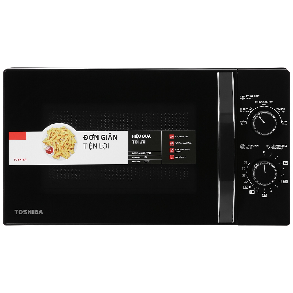 Toshiba MWP-MM20P(BK) 20 liter microwave oven - 99% genuine display product | Shopee Malaysia