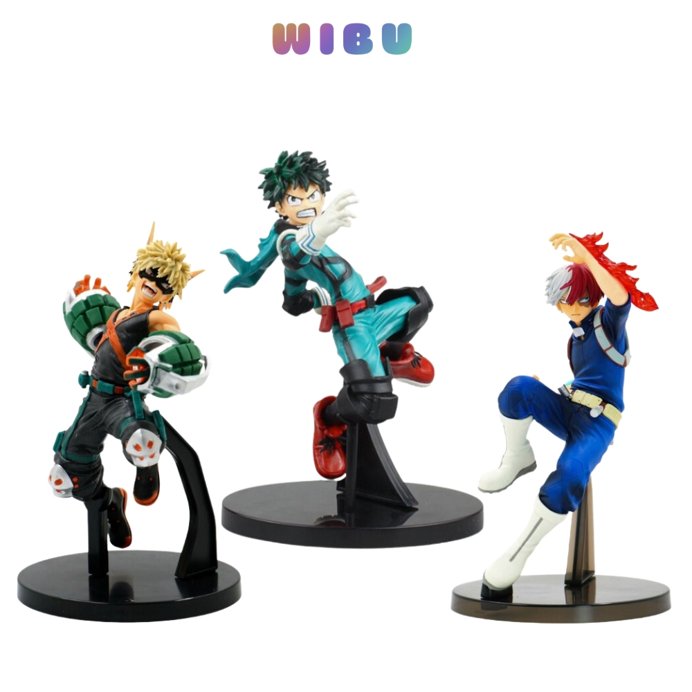 Hero Academia Model Bakugo Katsuki Todoroki Shouto Deku Midoriya Izuku ...