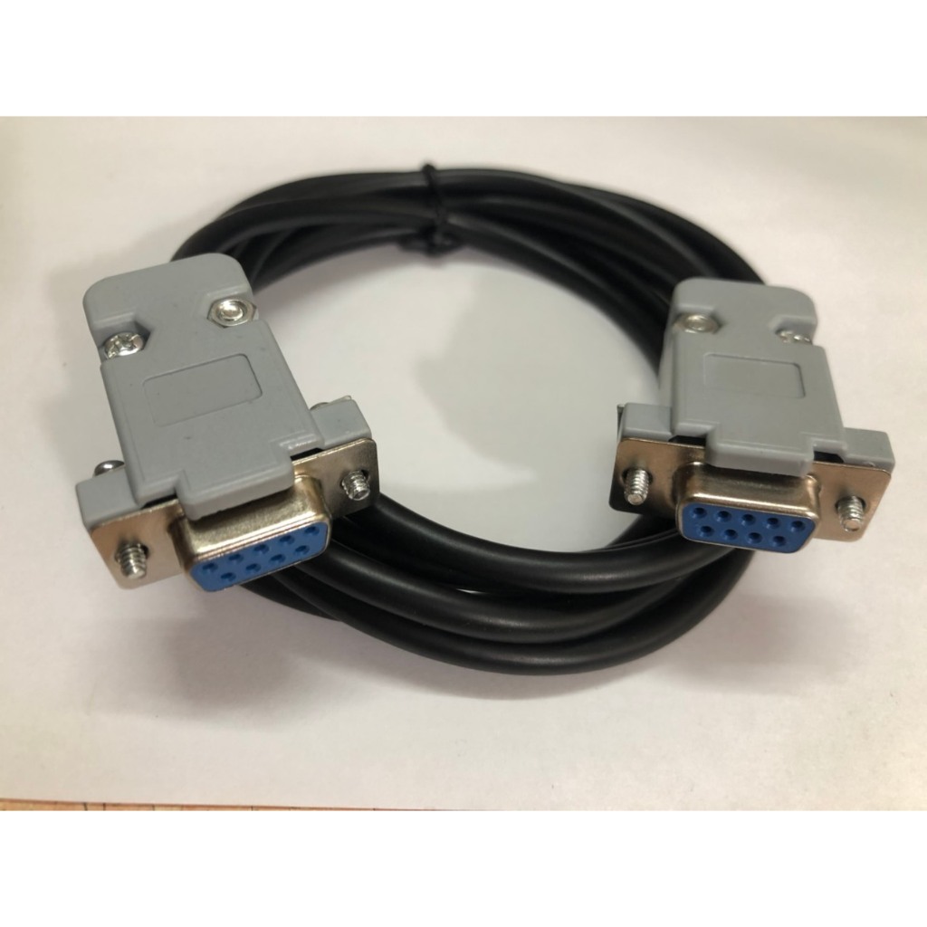 Null Modem RS232C DB9 Female to DB9 Female Cable Full Handshake Agilent ...