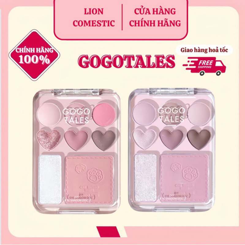 [GT609] Gogotales - GOGO TALES Stick Sweet Heart Eyeshadow Palette 8 ...