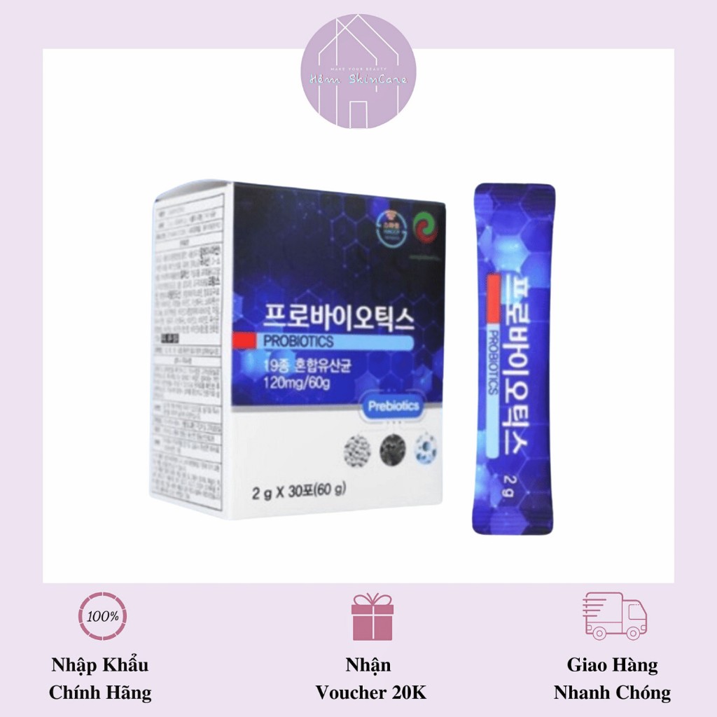 Samjin Health Probiotics - Korean Health Support Probiotics - Full Box ...