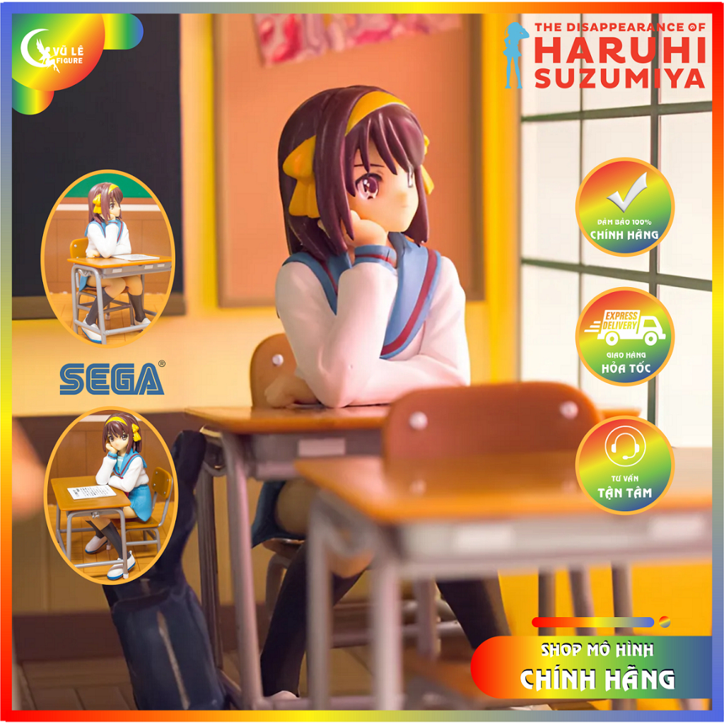 Genuine Sega Japan Kita HR High School Suzumiya Haruhi no Yuutsu Model ...