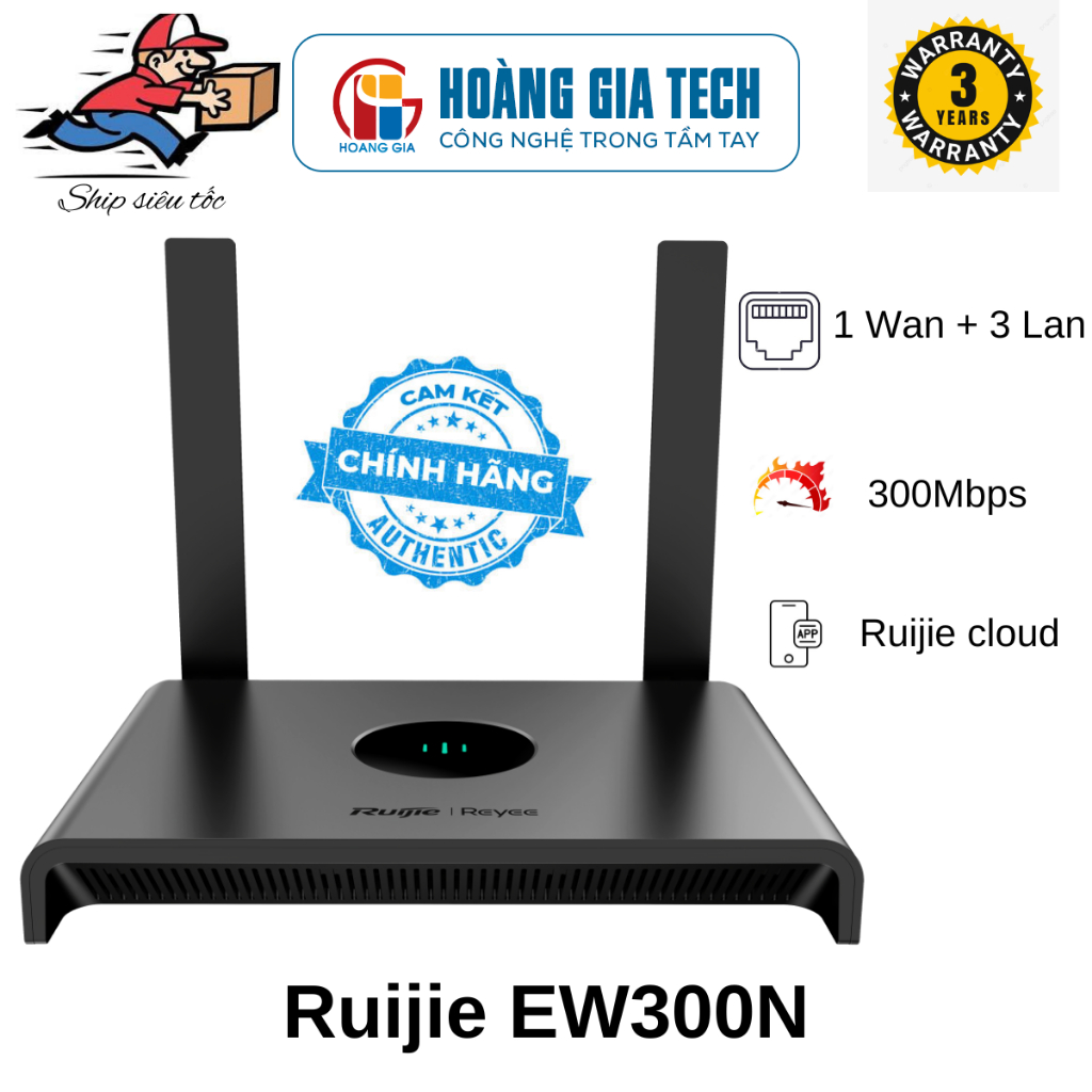 Rg-ew300n 2-Bearded Ruijie WiFi Transmitter 300Mbps - Genuine | Shopee ...