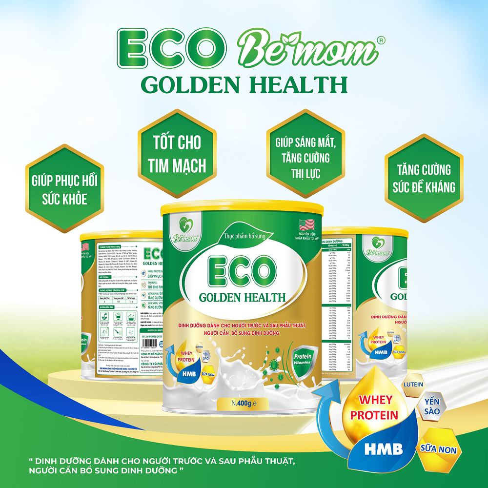 Eco Golden Health nutritional milk powder to restore and improve Health ...