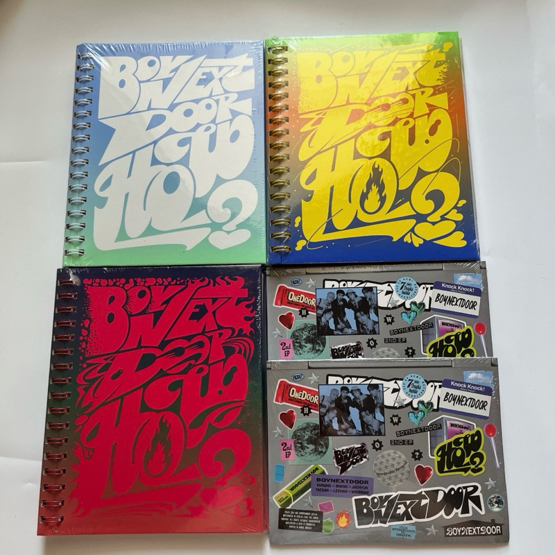 Boynextdoor Album HOW Original Seal BND Boy Next Door Earth Wind and ...