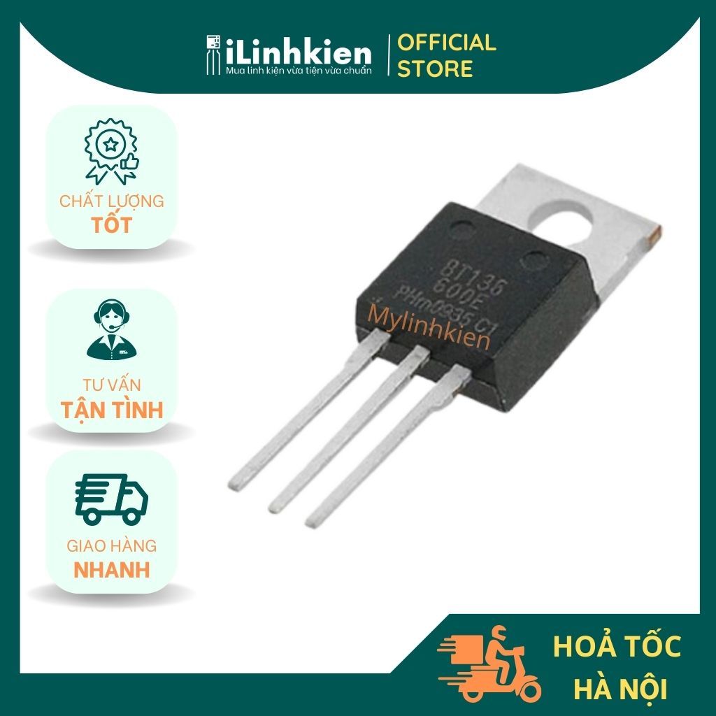 Triac BT131 BT134 BT136 BT137 BT138 BT151 BT152 600V good quality ...