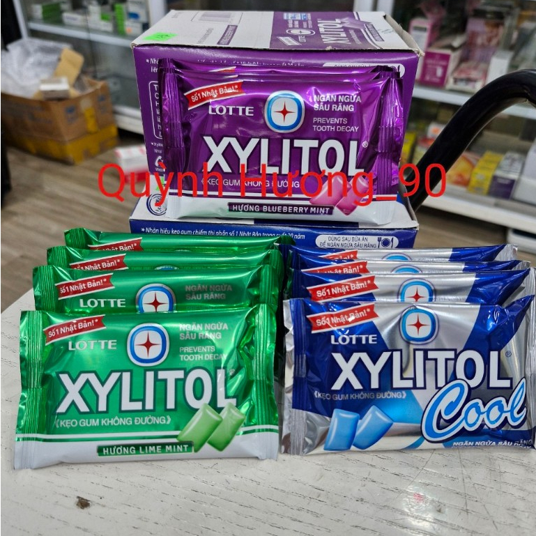 Xylitol Sugar-Free gum Candy Blister Of 10 Tablets Helps Fight Tooth ...