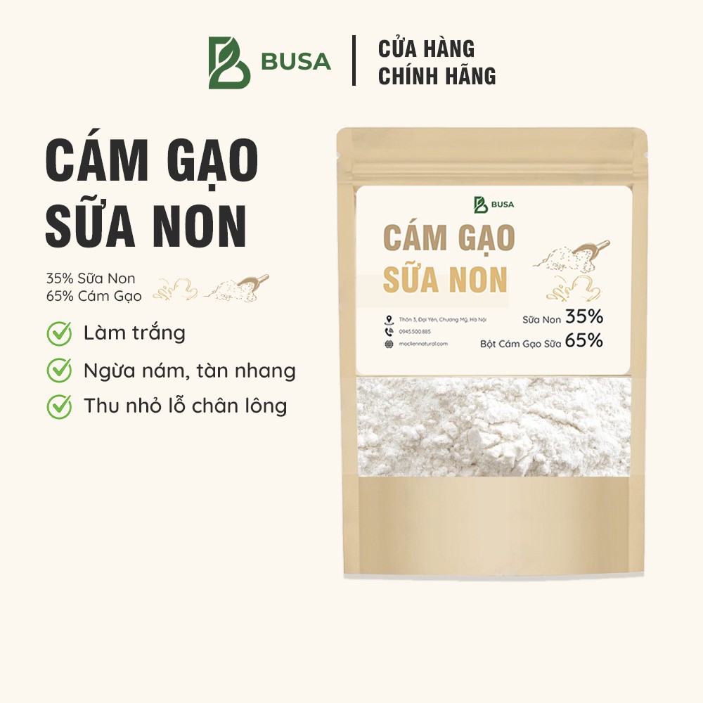 100% Oganic Organic Colostrum Rice Bran Helps Whiten Skin, Moisturize ...