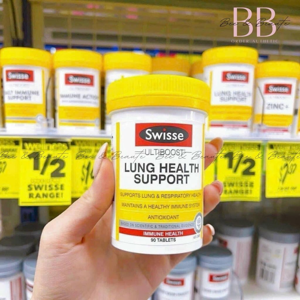 Lung Supplement Swisse Lung Health Support To Strengthen The ...