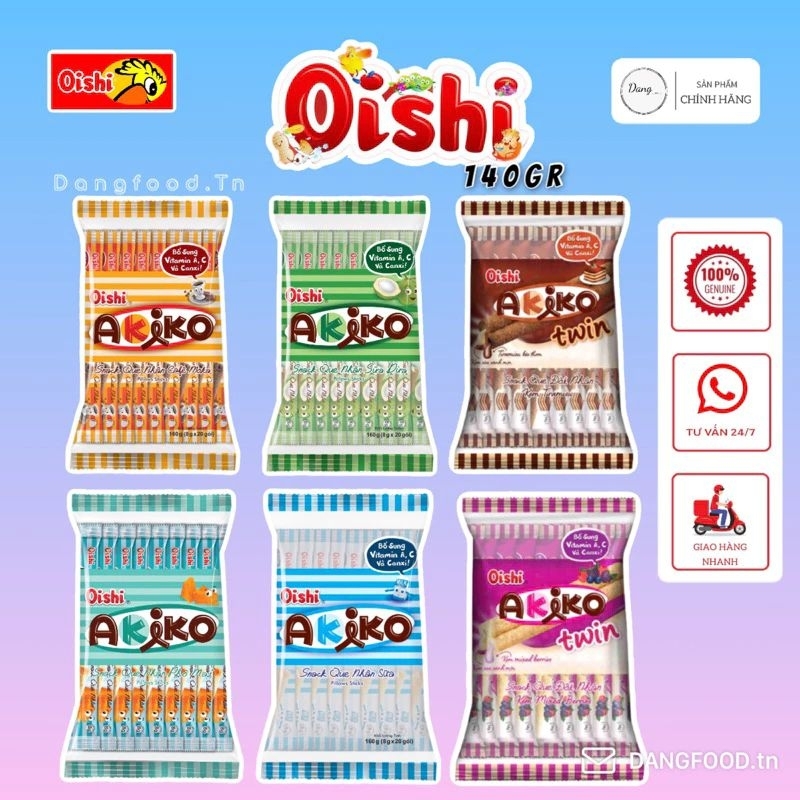 Akiko Oishi Snack Sticks of All Flavors | Shopee Malaysia