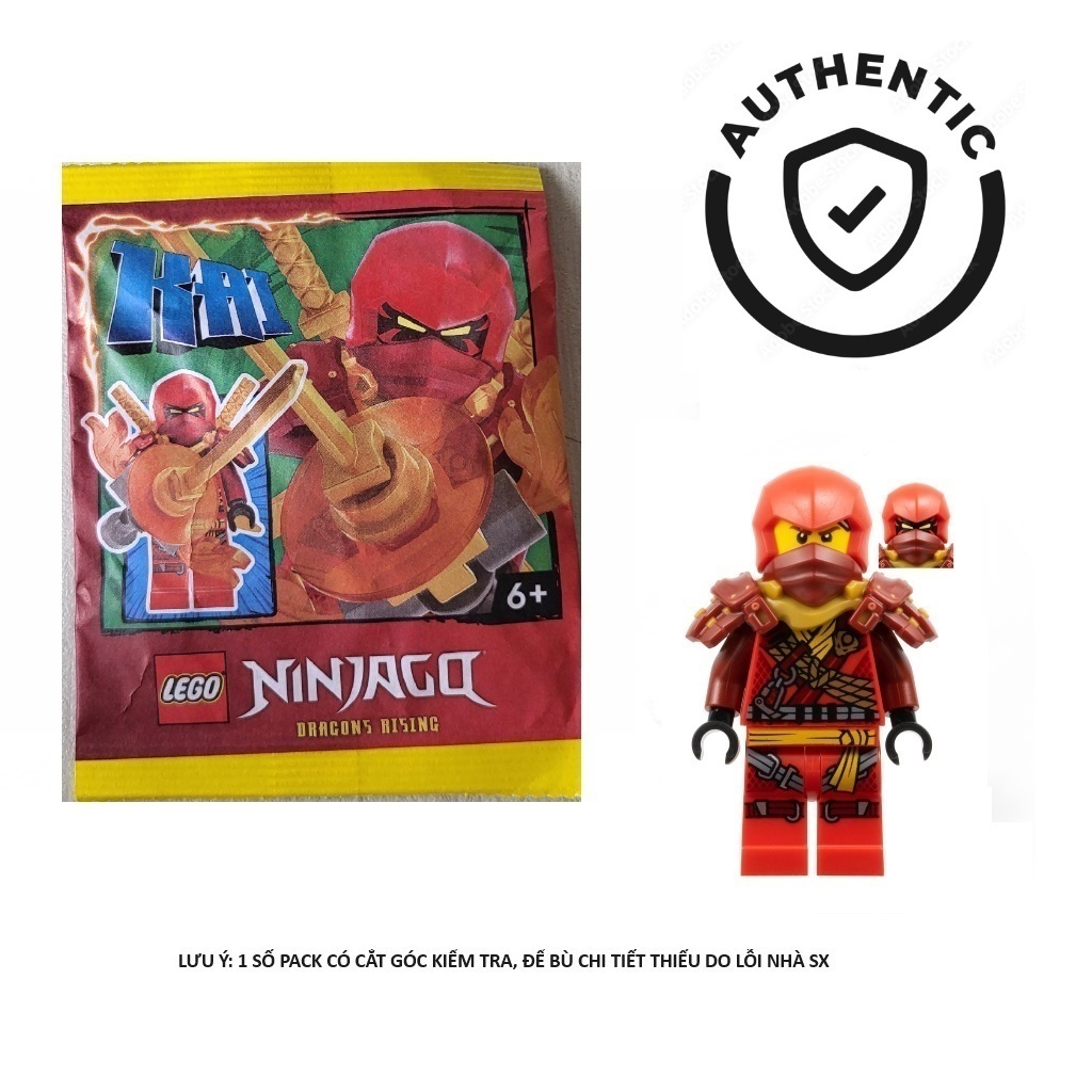 Lego NINJAGO DRAGONS RISING SEASON 2 Kai paper bag 2 - set 892405 ...
