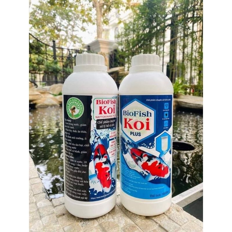 Bio FISH MICROBIOLOGY 1000ml for 200m3 Koi FISH ponds, ornamental FISH ...