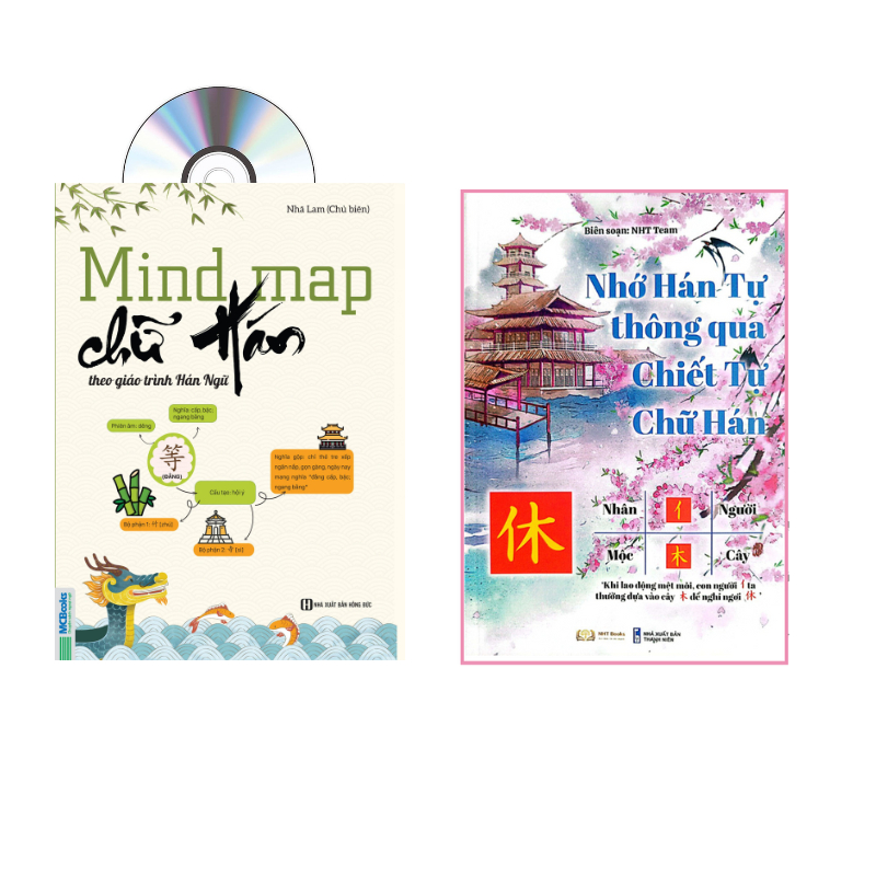 Book-combo:mind Map Chinese Characters according to Chinese Textbooks ...