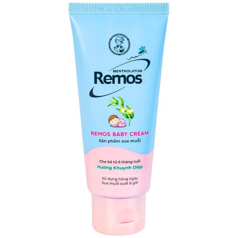 Remos Baby Cream Mosquito Repellent Eucalyptus Flavor For 6 Hours For ...