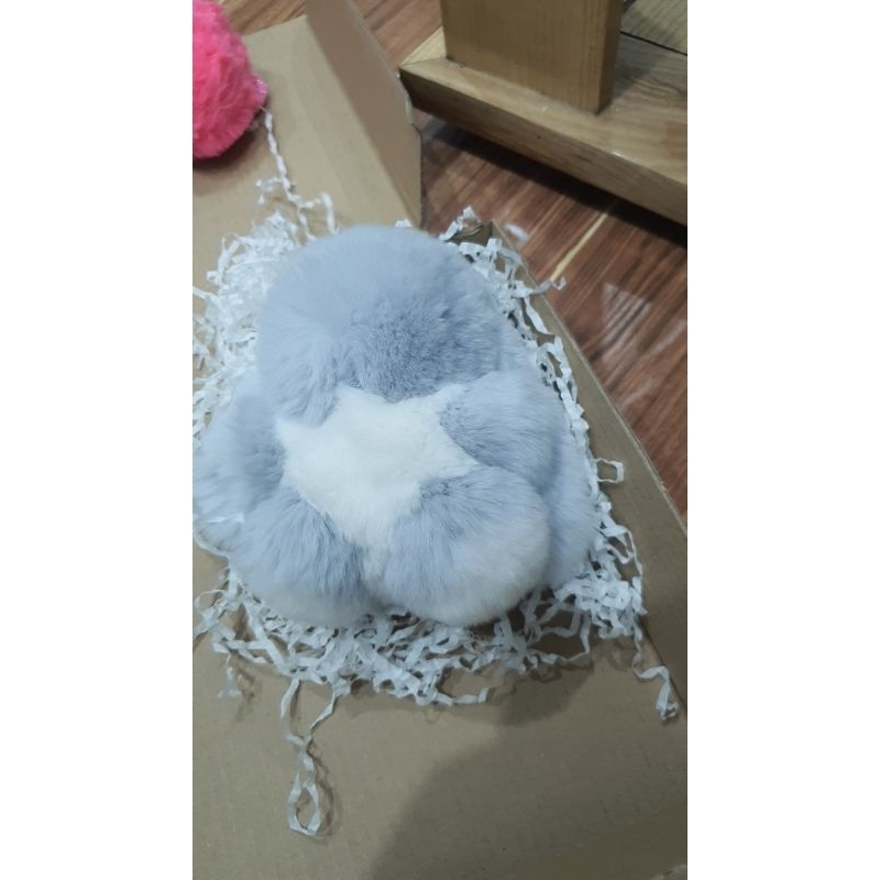 Extremely cute furry rabbit pass (see description carefully) | Shopee ...