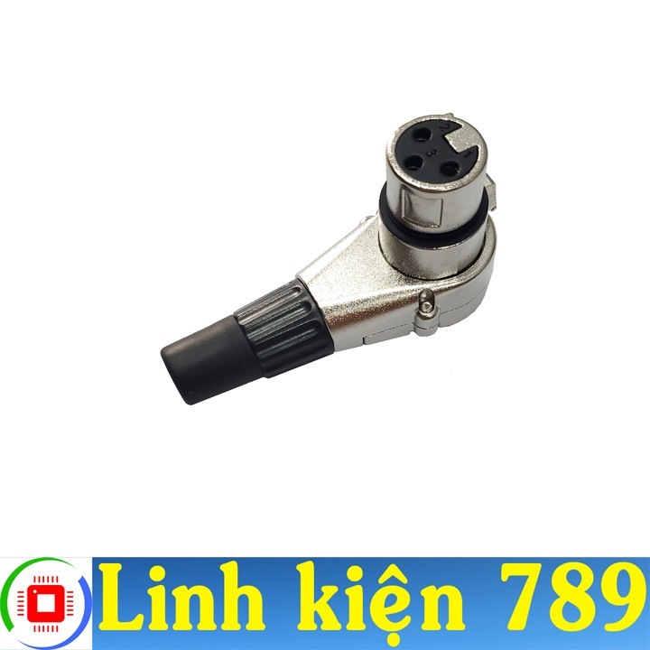 Canon female Jack curved 90 degrees (1 piece) | Shopee Malaysia