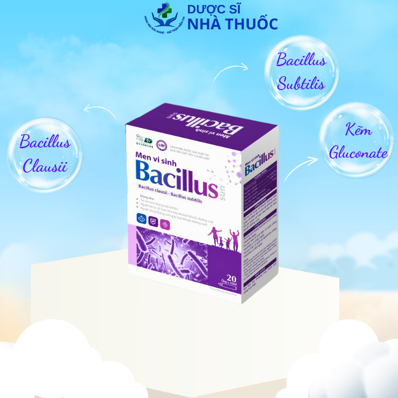 Probiotics Bacillus 3 Billion Beneficial Bacteria Help Replenish ...