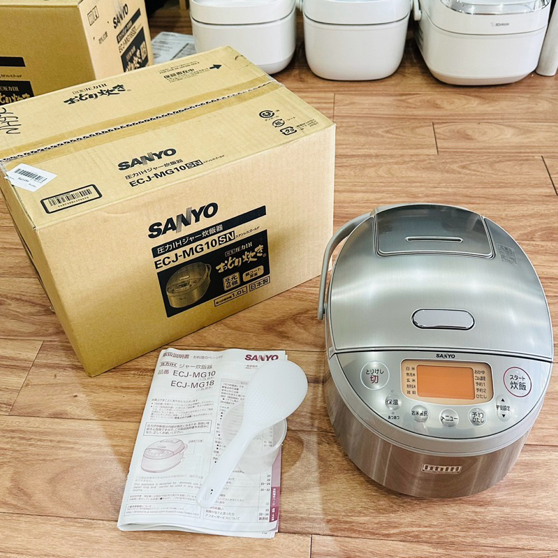 Sanyo High Frequency Rice Cooker - 100% New - Made in Japan | Shopee ...