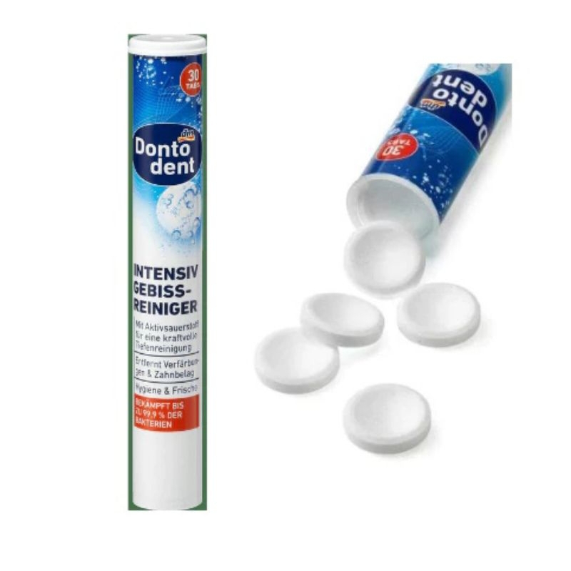 Effervescent Tablets For Cleaning Dentures And Detachable Braces ...