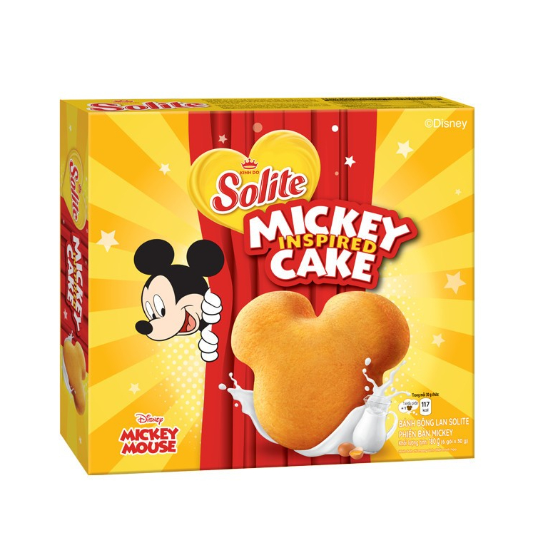 Mickey version Solite sponge cake box 180g/300g | Shopee Malaysia
