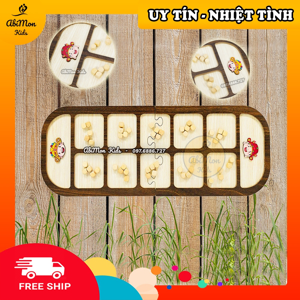 Folk Game Set Mandarin (Premium Model - Thick MDF Wood, Coated With ...