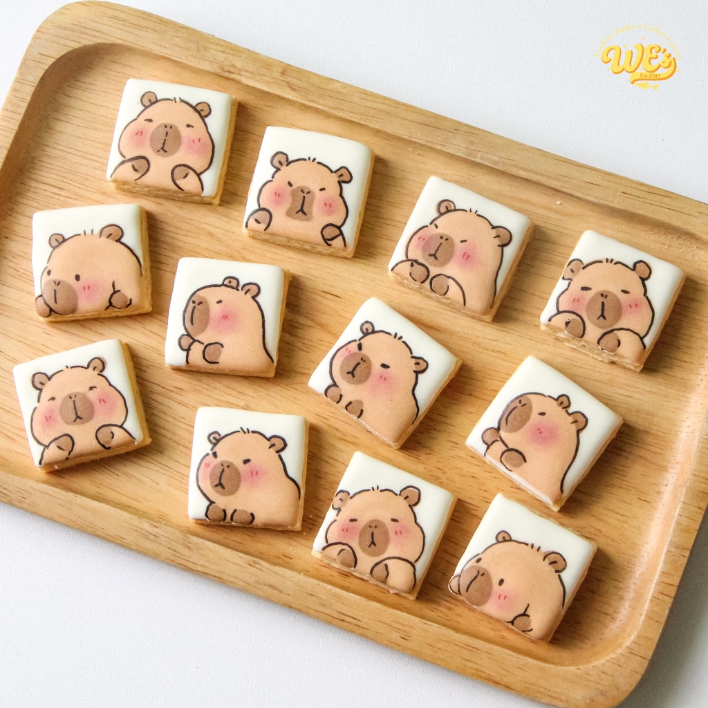 Lovely Mini Capybara Cookie Set | Shopee Malaysia