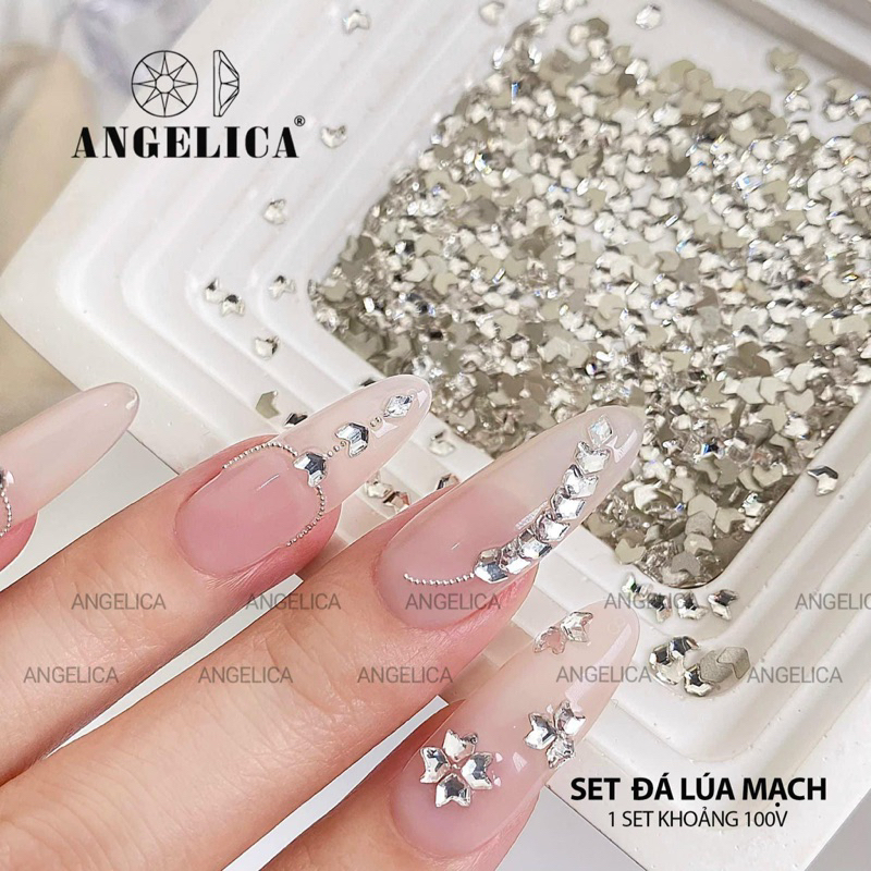 Diamond-shaped stone 100 barley stones all mini stone models with ...