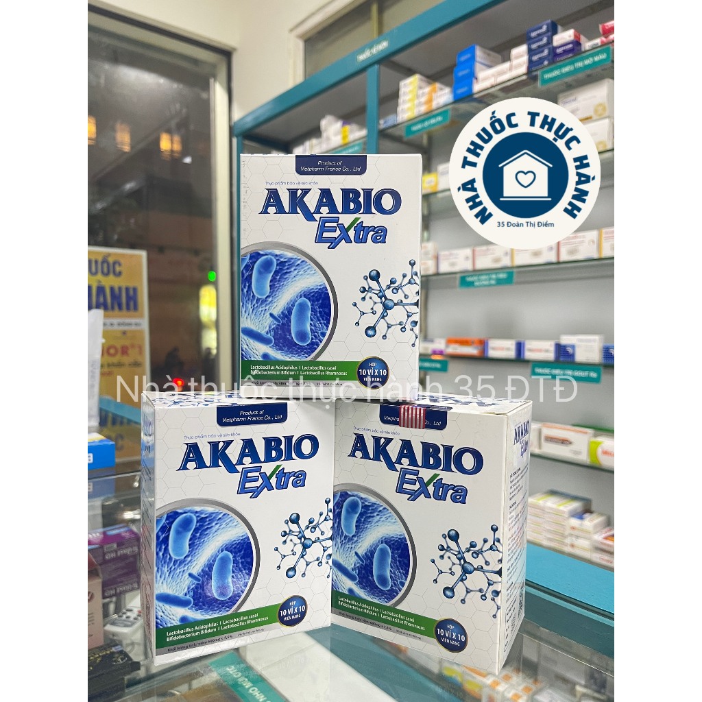 Akabio EXTRA Yeast Box Of 10 Blisters x 10 Tablets (Helps Balance ...