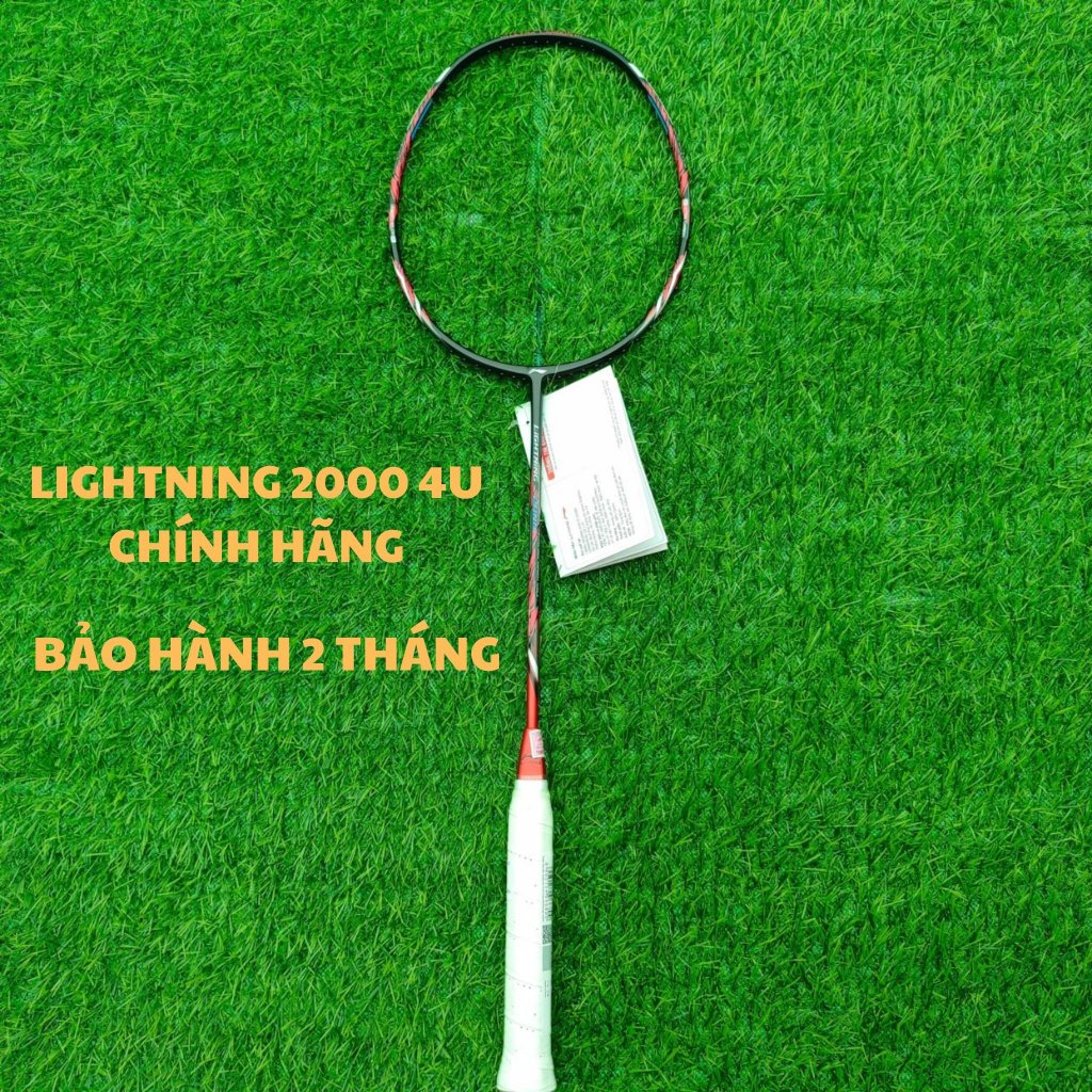 Genuine Li-Ning LightNing 2000 4U Red Badminton Racket | Shopee Malaysia