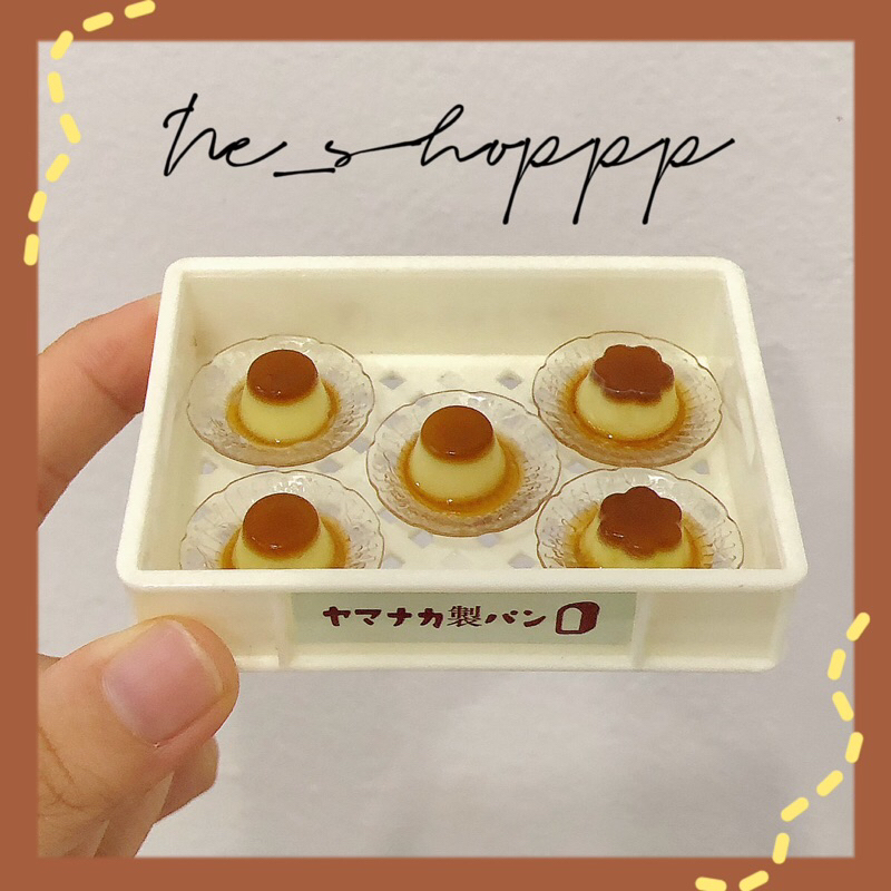 [Minifood] Mini flan plate model | Shopee Malaysia