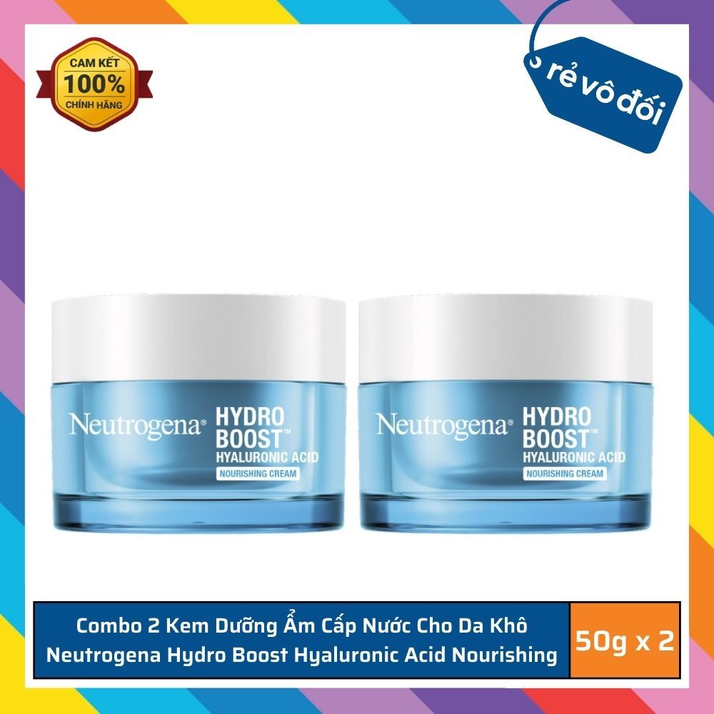 [ New Model ] Neutrogena Hydro Boost Hyaluronic Acid Nourishing Cream ...