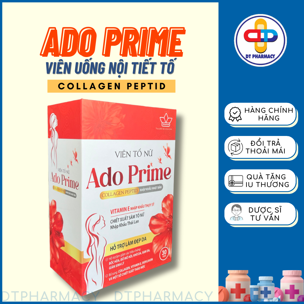 Ado Prime Hormonal Tablet, Female Hormonal Balance Reduces Dry ...