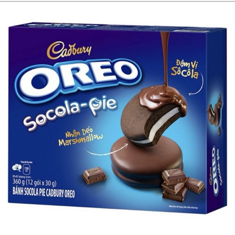 Kinh Do Oreo Chocolate Pie Soft Cake Box 336g | Shopee Malaysia