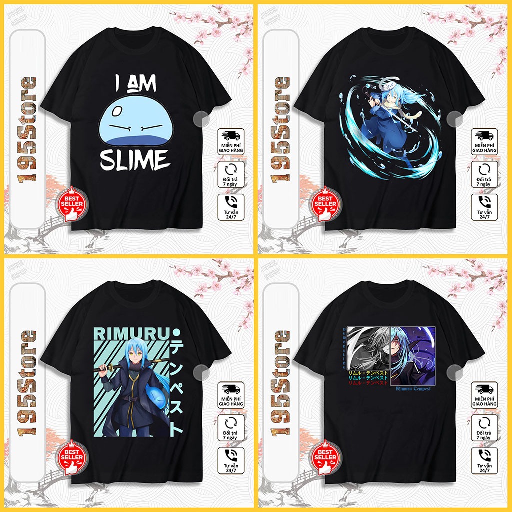 Rimuru Tempest Shirt, New Anime Shirt, 4-Way Stretch Elastic, Cool ...