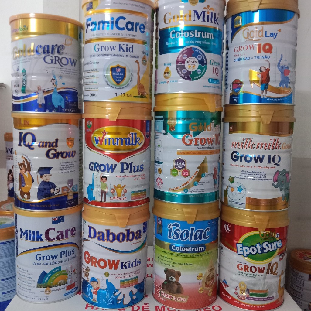 Height and brain growth milk for children 1-18 years old can 900g ...