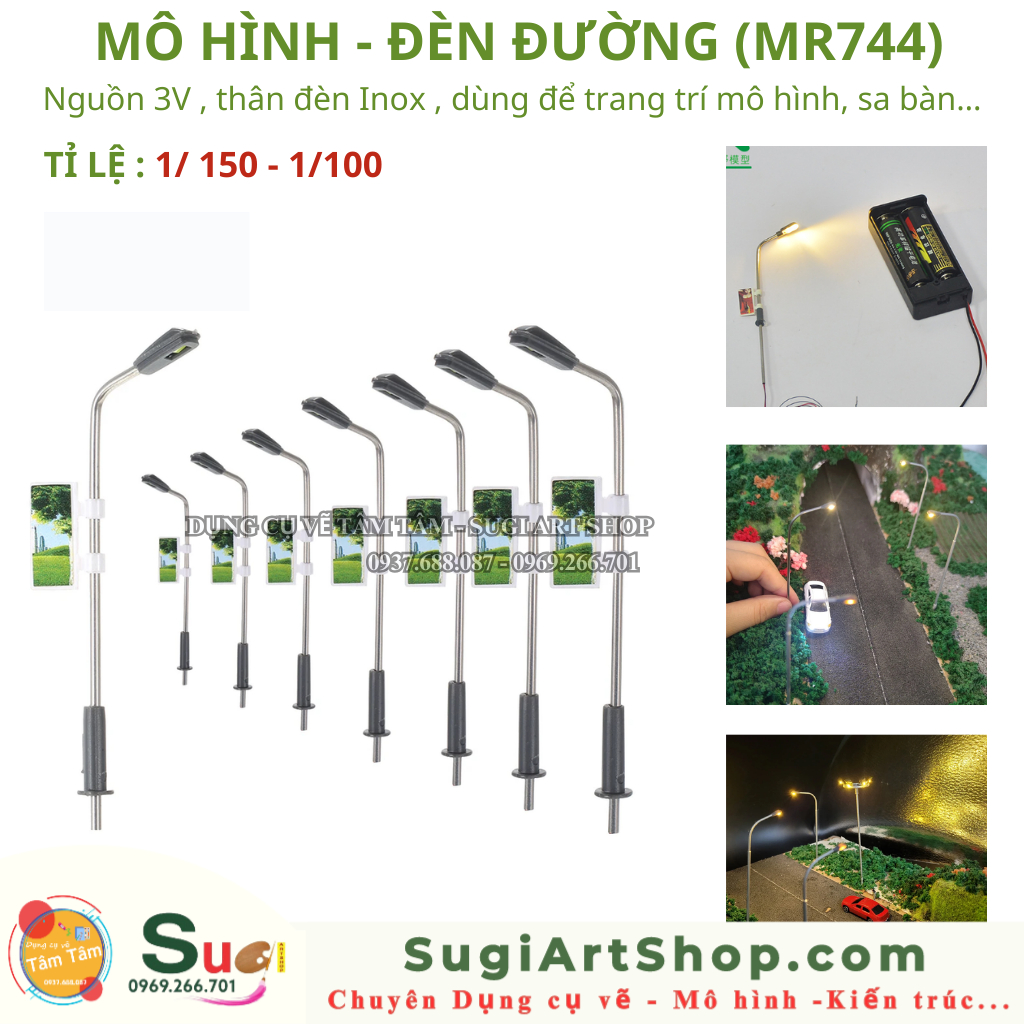 SA Traffic street light pole model - led lights, Model decoration ...