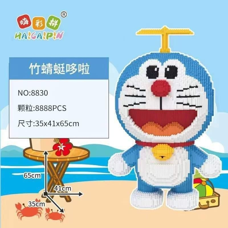 [Large Version] Large doraemon assembly model, 30cm and 65cm large ...