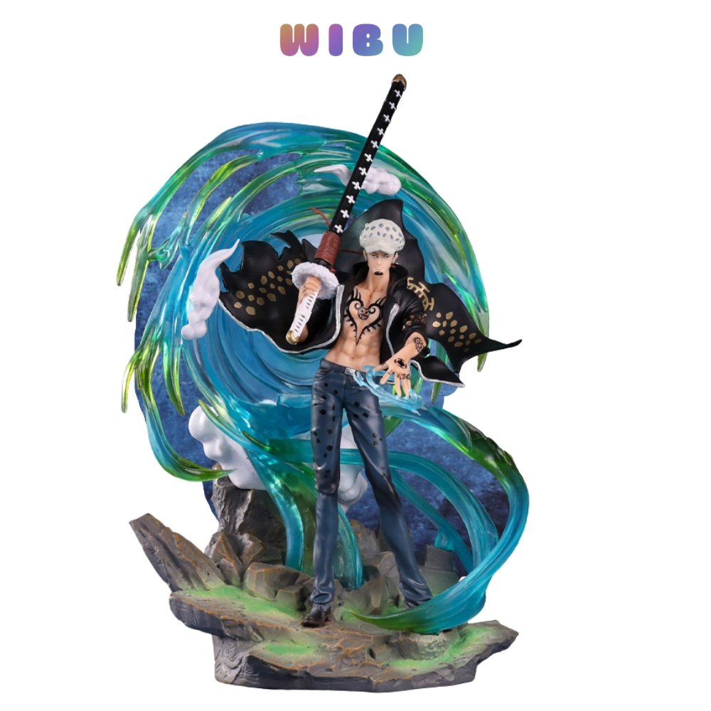 OnePiece Law Model in super beautiful fighting state 41cm tall ...
