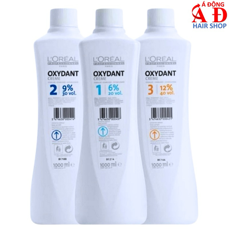 OXY [L'OREAL] Loreal OXIDIAN HAIR DYE MIXED WITH SMOOTH GLOSSY COLOR 1000ML | Shopee Malaysia