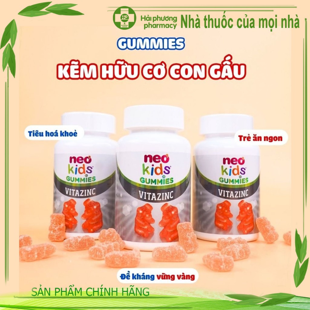 Gummies Organic Zinc Chewable Tablet Neo Kids Bear - Baby to Eat Well ...