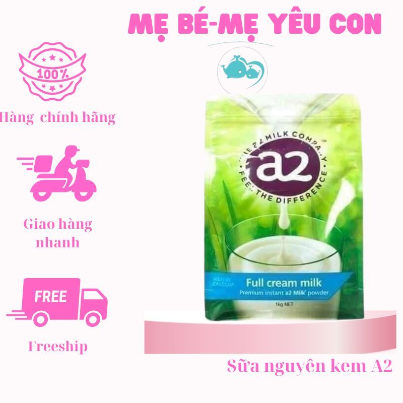 A2 whole/skimmed milk powder 1kg bag Australia, baby mom, I love you ...