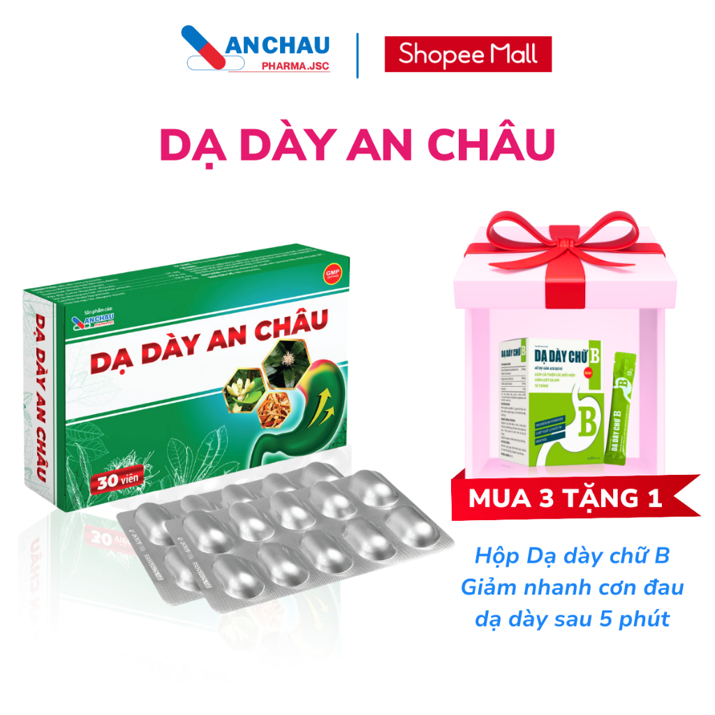 An Chau Stomach Supports Symptoms Of Gastritis, Gastroesophageal Reflux ...