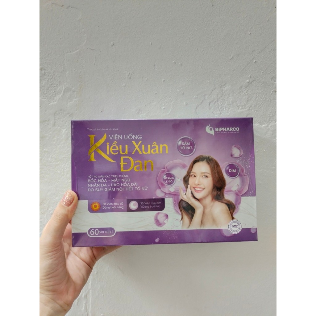 Kieu Xuan Dan Oral Tablets Help Improve Female Hormones - Reduce Skin Aging Hot Flashes 2 ...