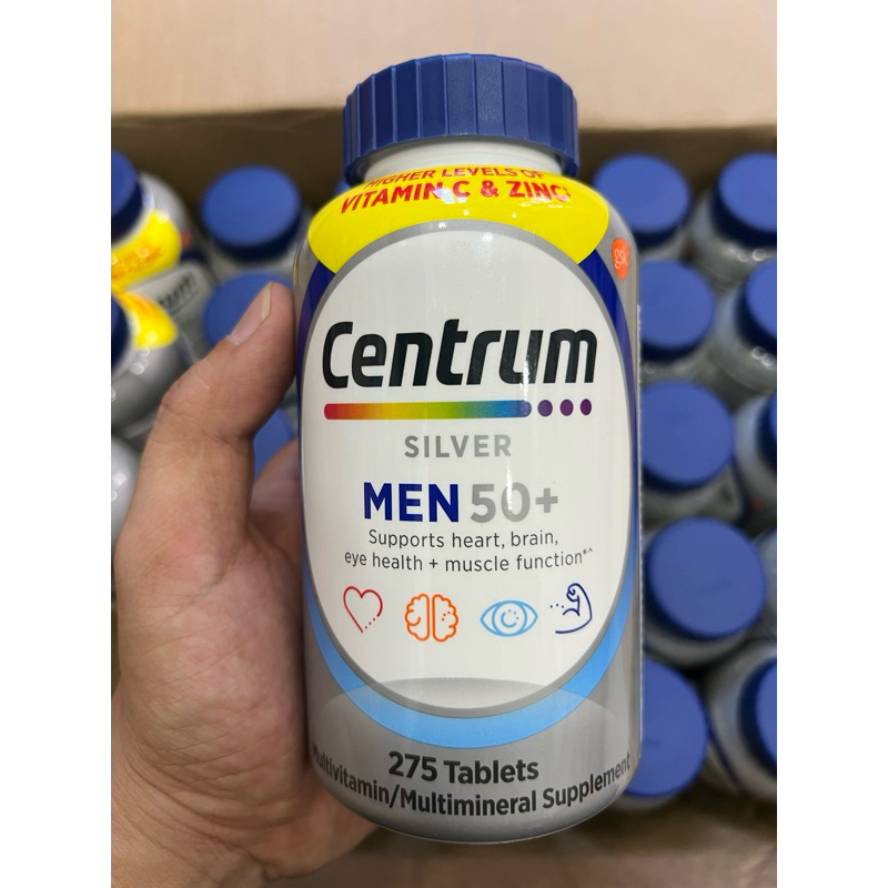 Multivitamin for men over 50 years old centrum men [date 08/2026 ...