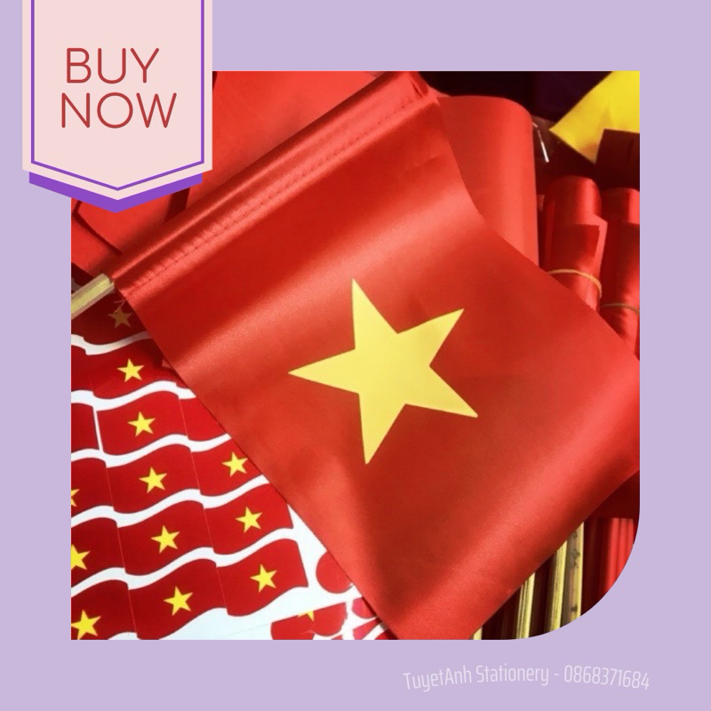 Small Vietnamese Flags Decorate, Preach,... | Shopee Malaysia
