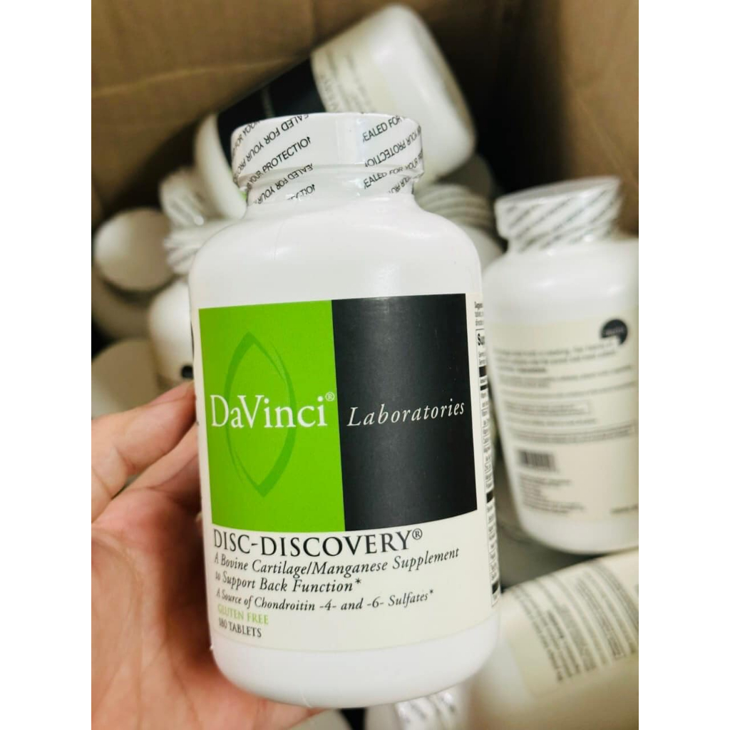 Davinci oral tablet supports people with spinal degeneration & 180 ...